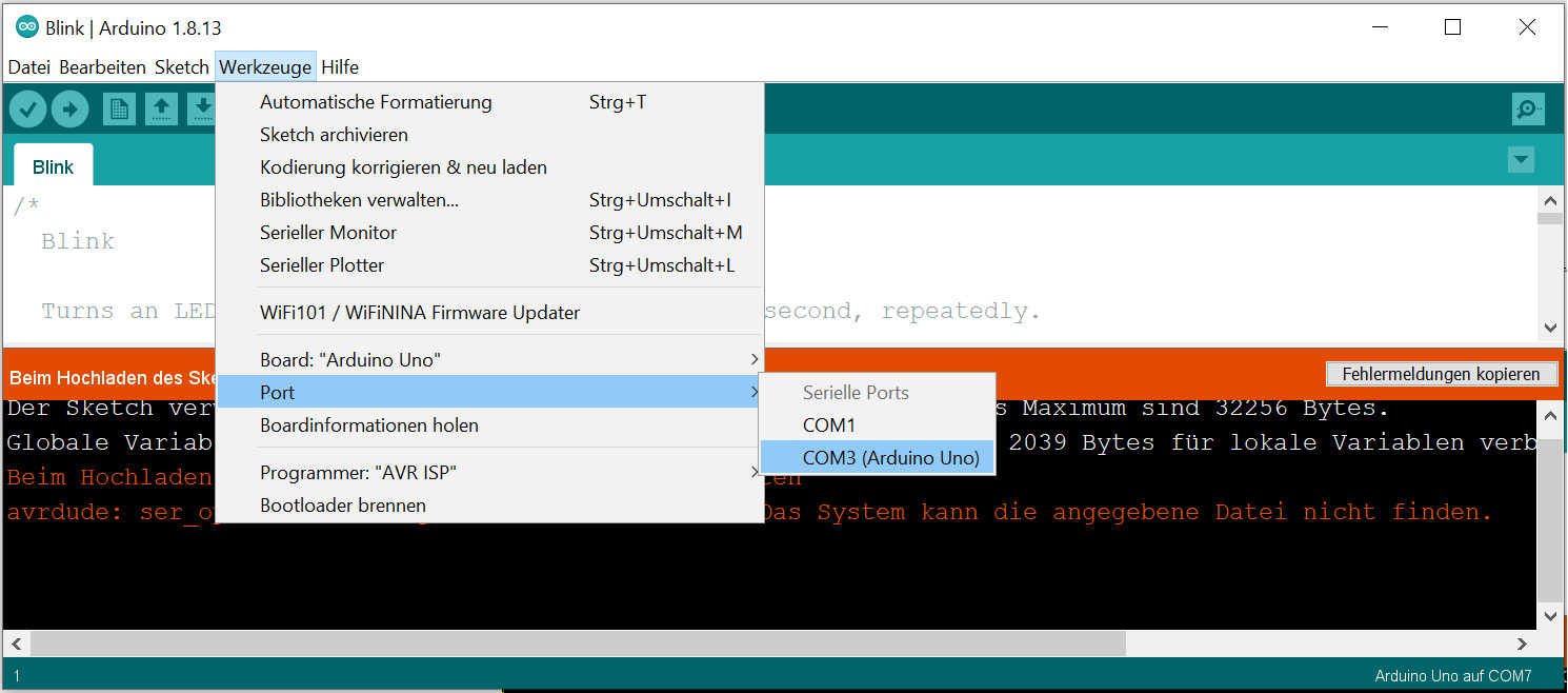 Die ersten Schritte mit dem Arduino – hummes.info