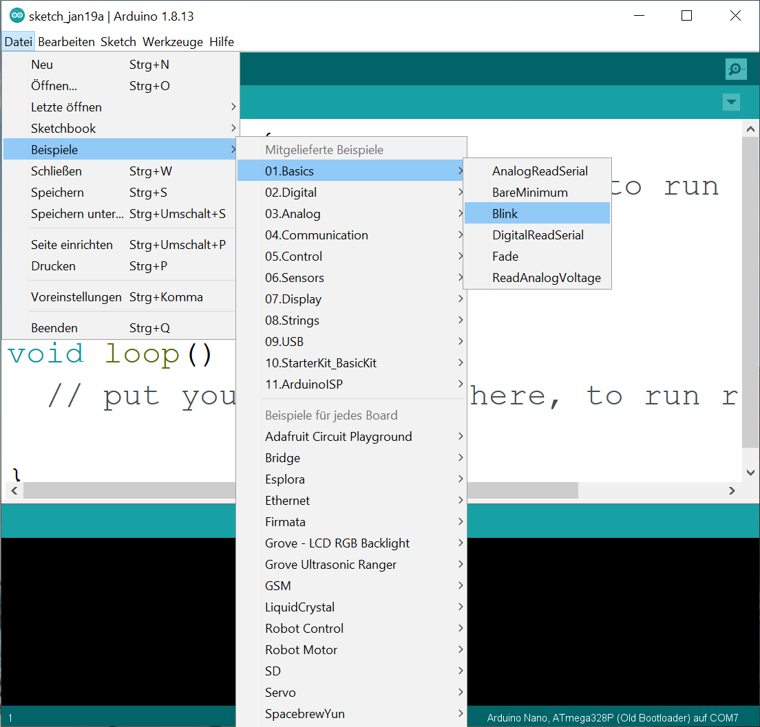 Die ersten Schritte mit dem Arduino – hummes.info
